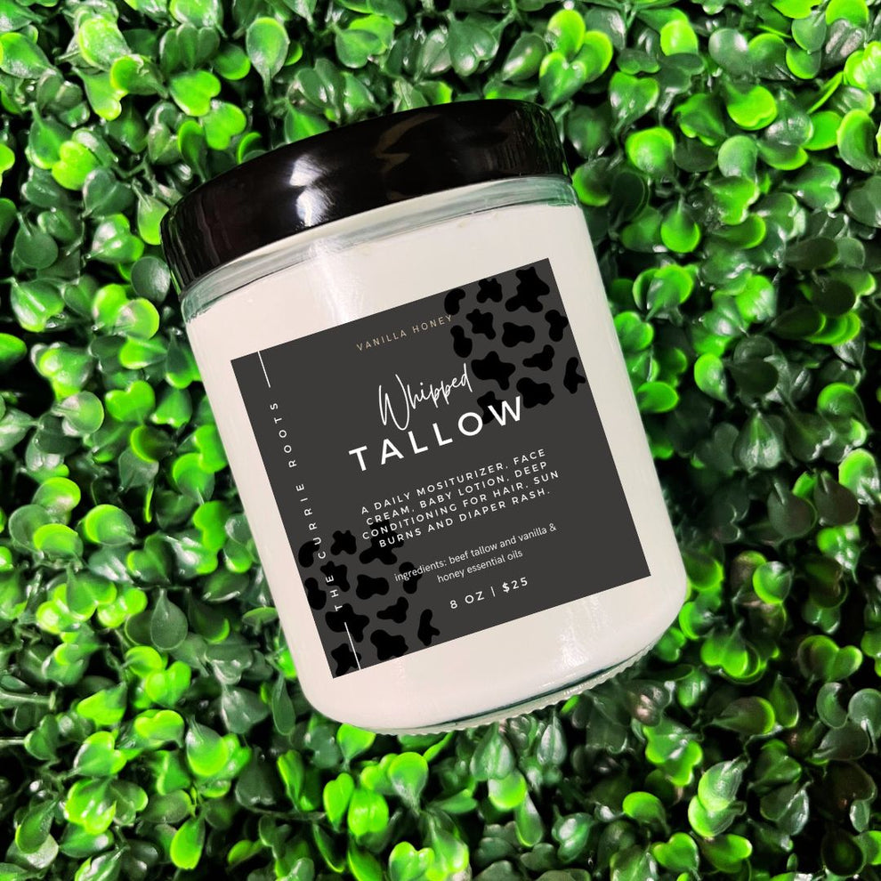 Whipped Tallow | Tallow Cream | Tallow for Body, Face & Hair | All Nat ...